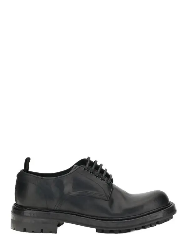 Dolce & Gabbana Lace-up Shoe - Black