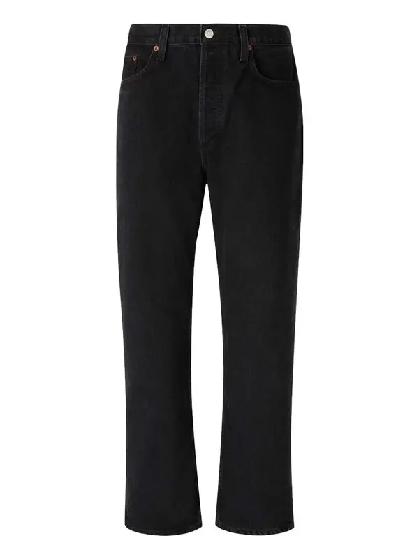 AGOLDE Wide Leg Jeans - Black