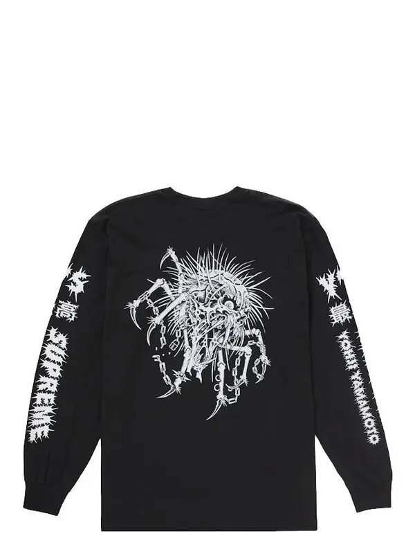 Supreme Y's Yohji Yamamoto Long Sleeve Tee Shirt - Black