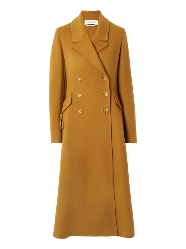 Gabriela Hearst Cantwell Recycled-cashmere Coat - Yellow