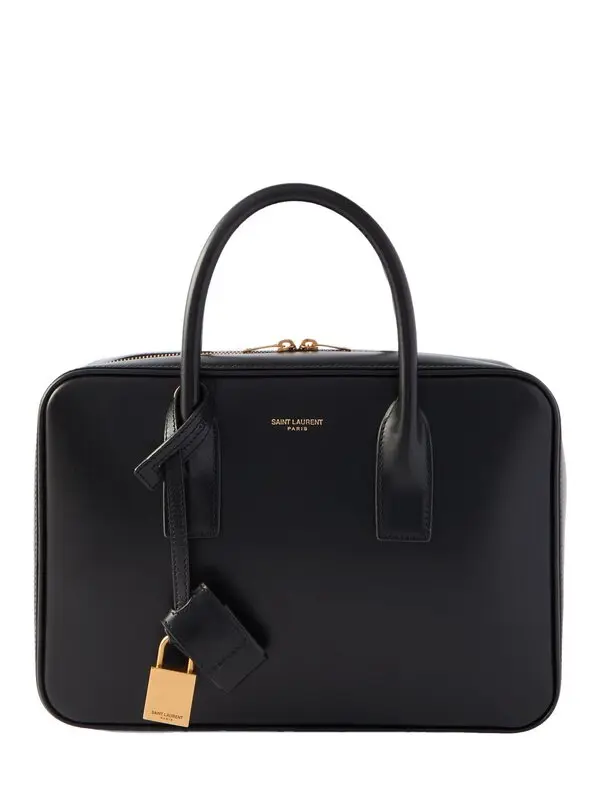 Saint Laurent Sac De Jour Leather Tote - Black
