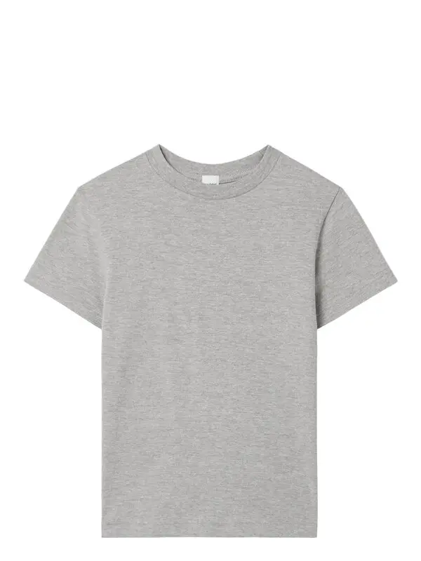 RE/DONE Hanes Classic Cotton-jersey T-shirt - Gray