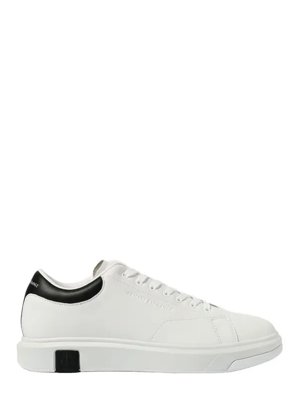 Armani Exchange Lace-up Sneakers - Ivory