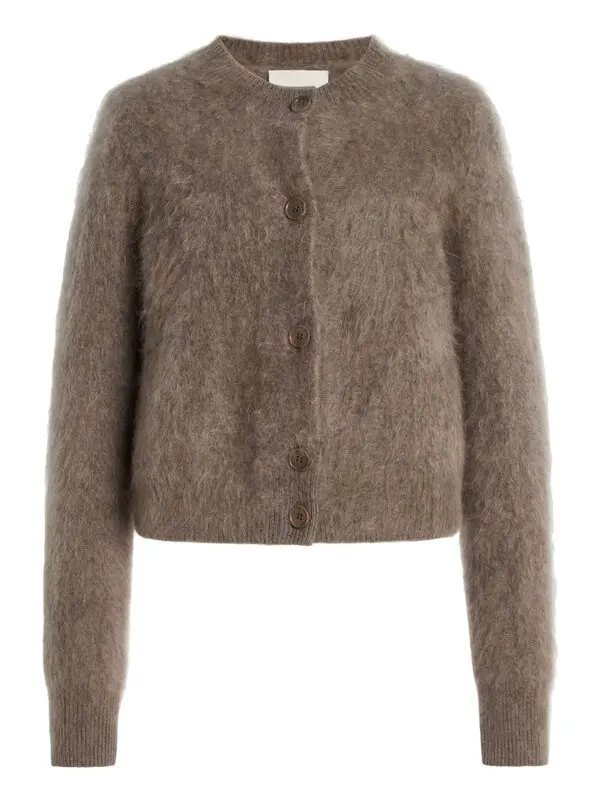 LISA YANG Azalea Cashmere Cardigan - Neutral