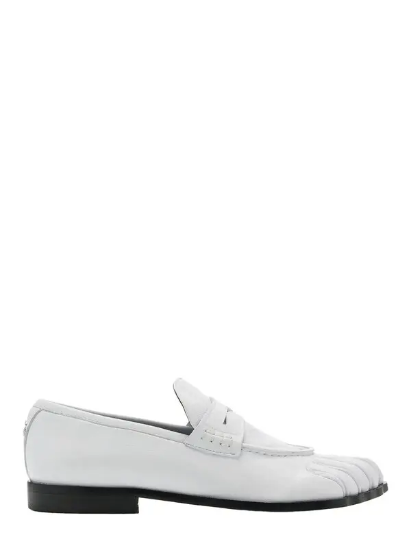 Coperni Five-toe Leather Loafers - White