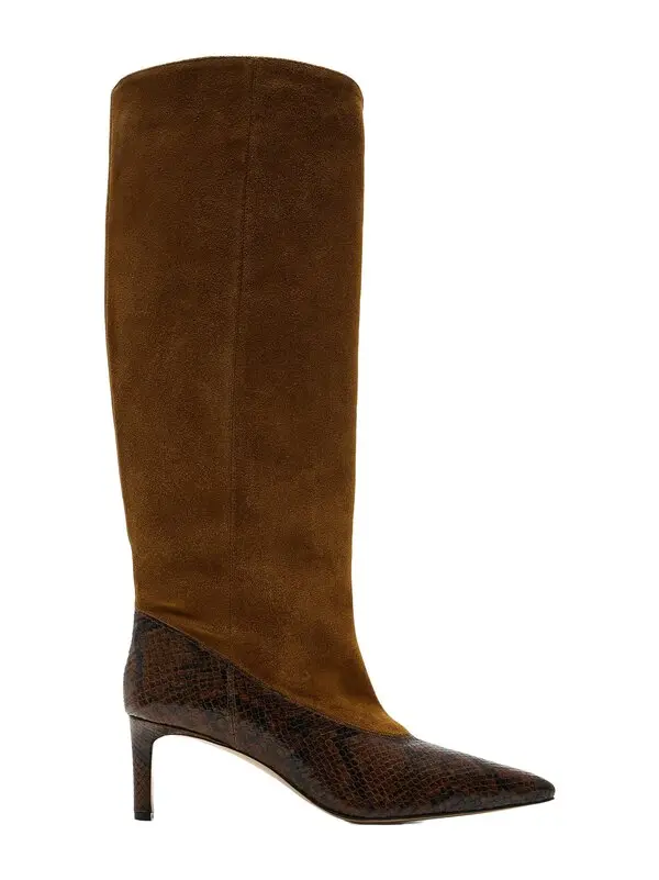 Freda Salvador Tilly Knee High Boots - Tan