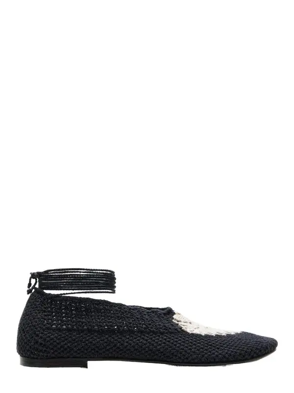 HVOYA Merezhyvni Cotton Flats - Black,white