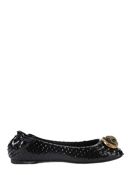 Kurt Geiger Chelsea Ballerina Flat - Black