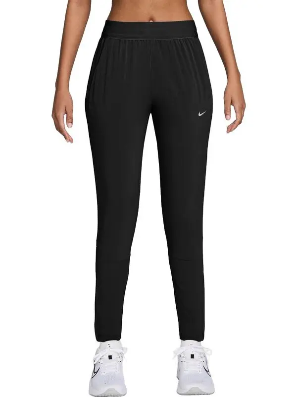 Nike Swift Dri-fit Mid-rise Running Pants - Black/refsil