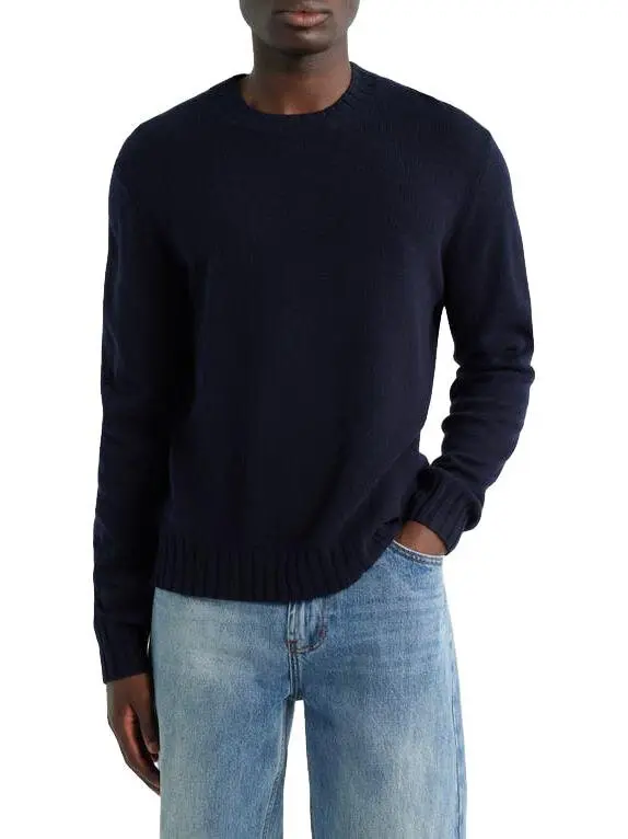 Madewell Crewneck Merino Wool Sweater - Navy