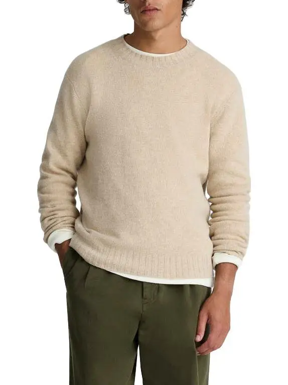 Madewell Crewneck Merino Wool Sweater - Pebble Stone