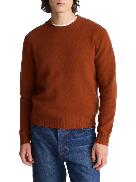 Madewell Crewneck Merino Wool Sweater - Roasted Orange