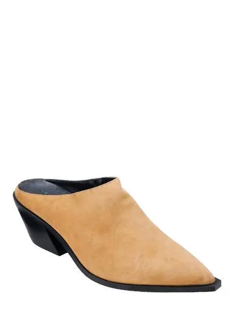 Yosi Samra Savile Pointed Toe Mule - Whiskey