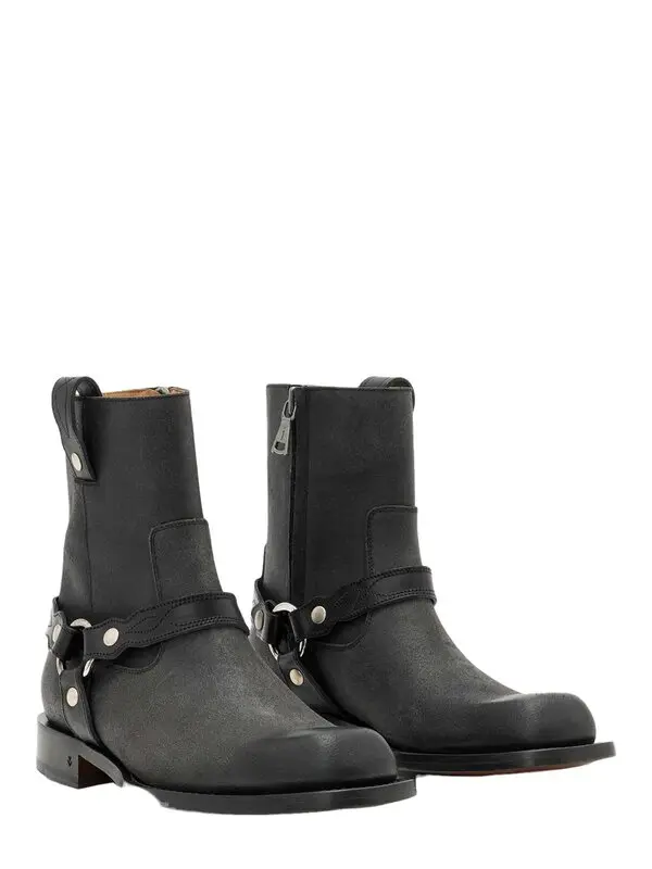 John Varvatos Broome Harness Boots - Black