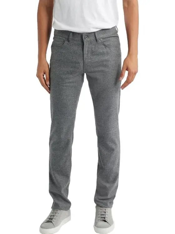 BRAX Chuck Modern Fit Ceramica Flannel Five-pocket Pants - Graphite