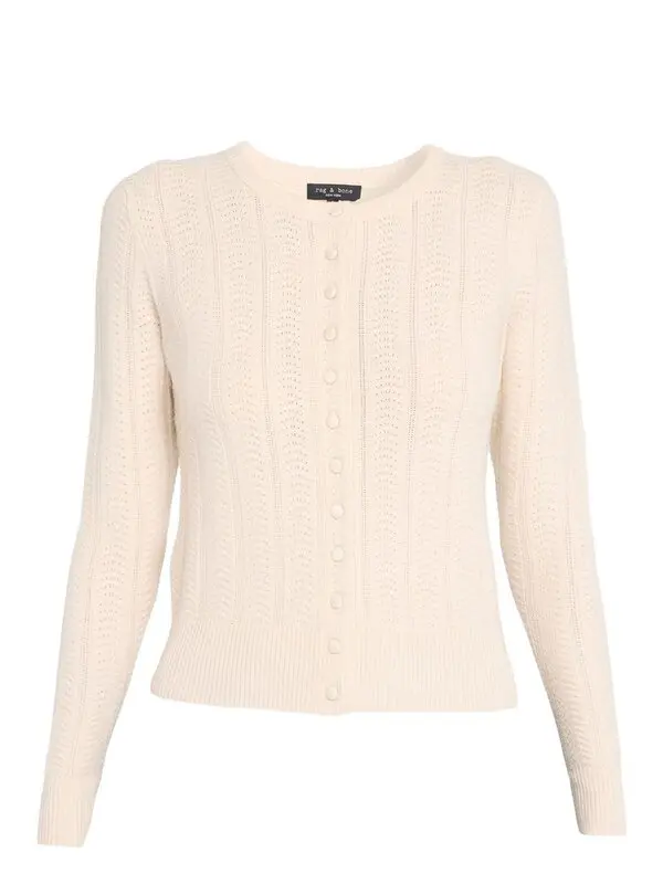 Rag & Bone Francesca Merino Cardigan - Oatml