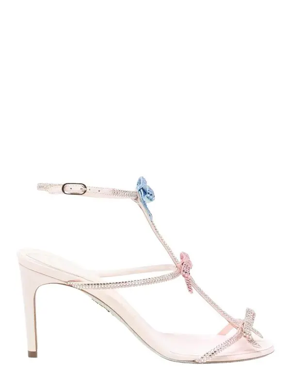 Rene Caovilla 105mm Caterina Sandals - Pink