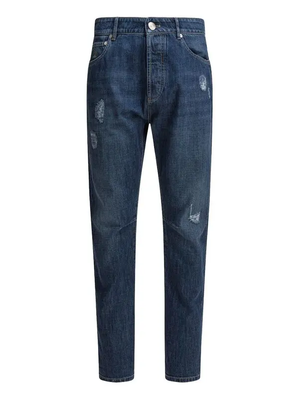 Brunello Cucinelli Five-pocket Jeans - Blue