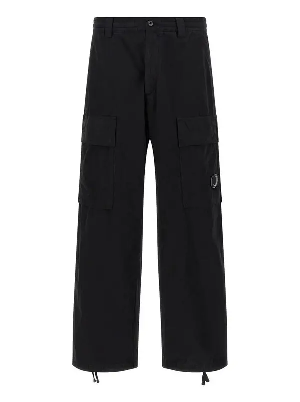 C.P. COMPANY Cargo Microreps' Trousers - Black