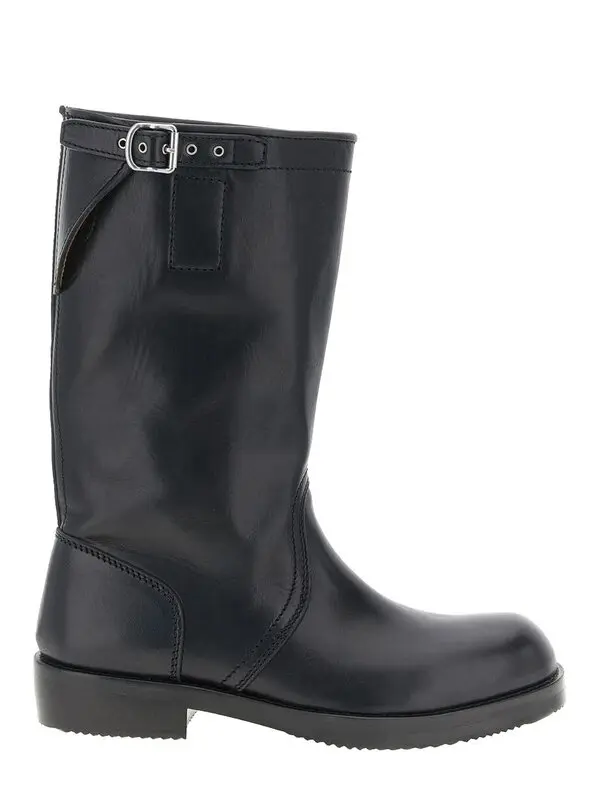 Dries Van Noten Biker Boots - Black