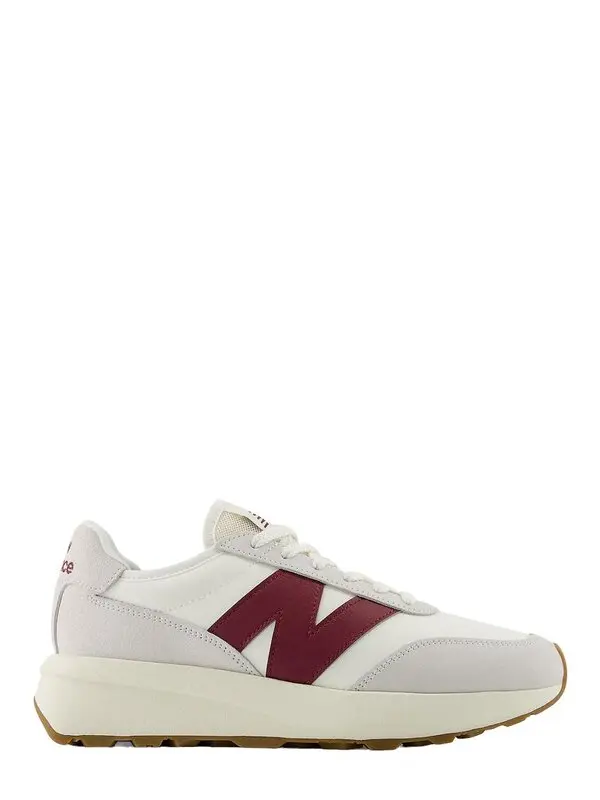NEW BALANCE 370 Gumin Sneakers - Sea Salt/classic Crimson
