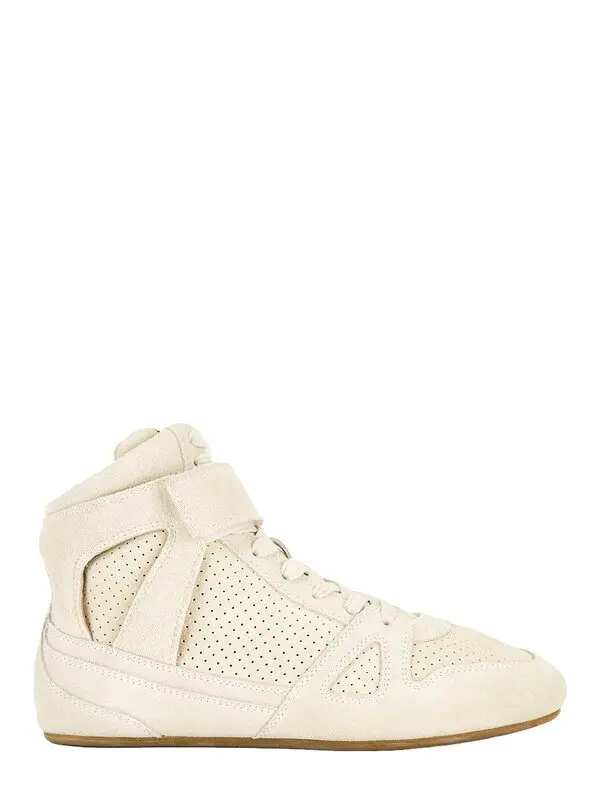 Isabel Marant Senny High-top Sneakers - Chalk