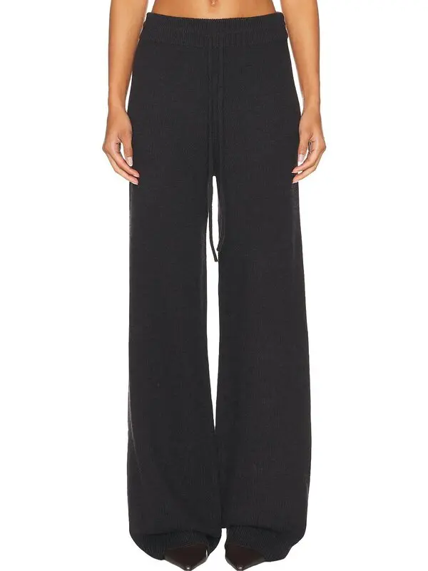 HELSA Paxton Knit Pant - Dark Brown