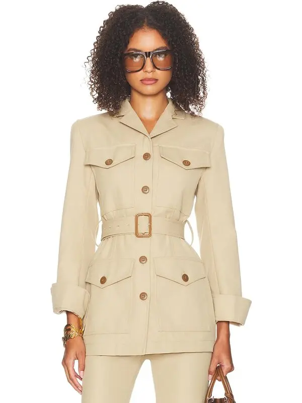 HELSA The Leisure Suit Jacket - Camel