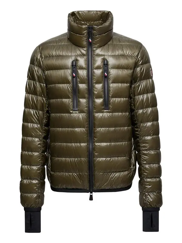 Moncler Hers Packable Down Ski Jacket - Green