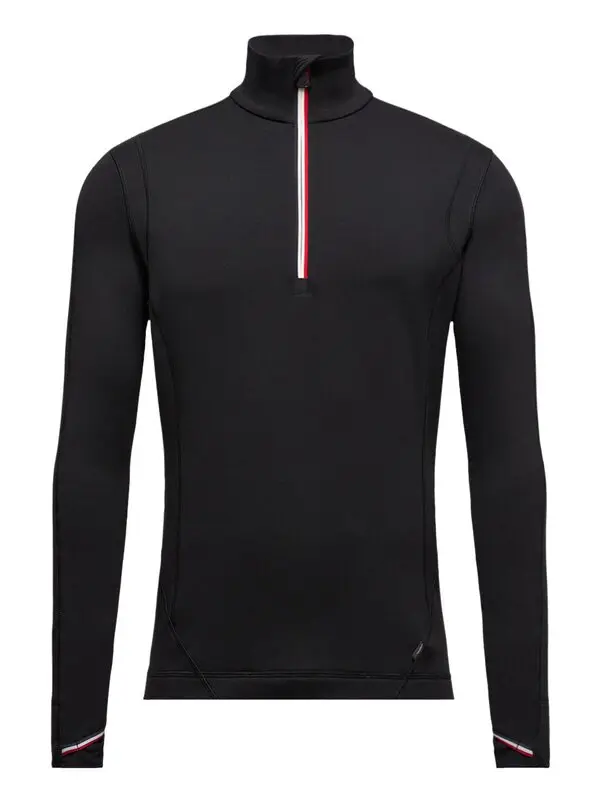 Moncler Polartec Half-zip Sweatshirt - Black