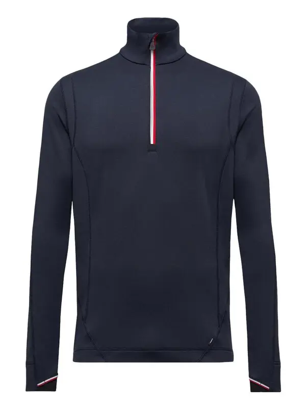 Moncler Polartec Half-zip Sweatshirt - Blue
