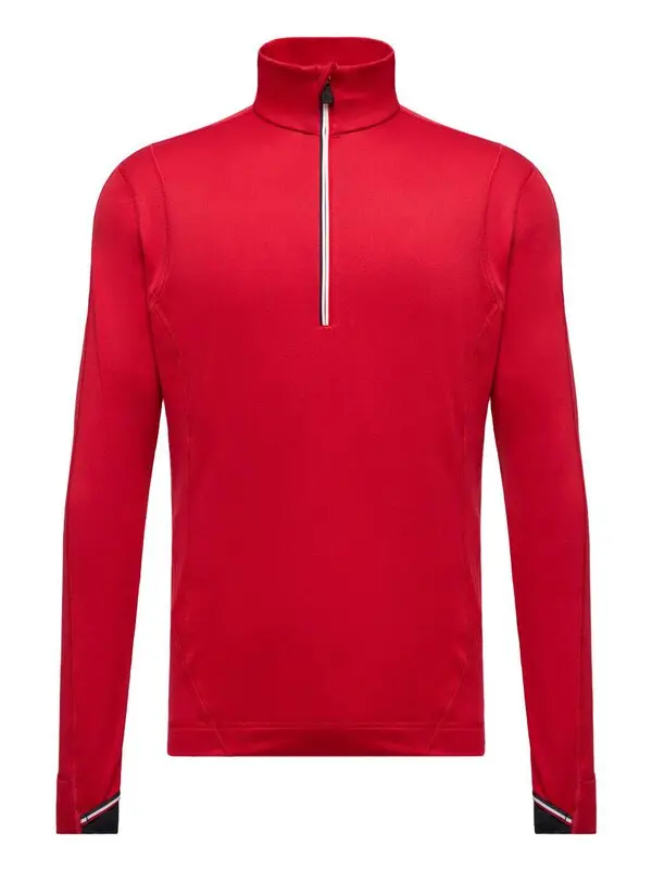 Moncler Polartec Half-zip Sweatshirt - Red