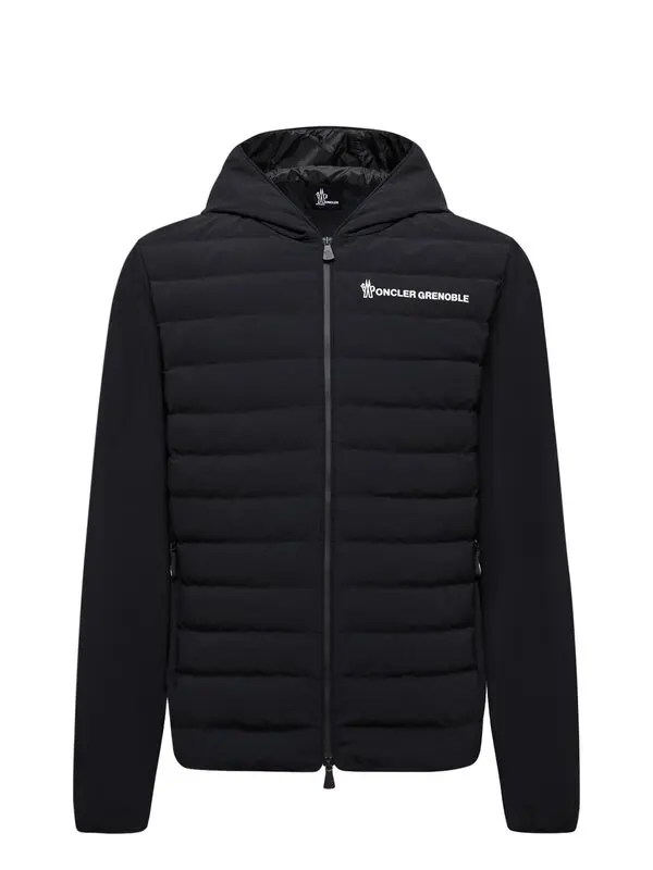 Moncler Padded Zip-up Sweatshirt - Black
