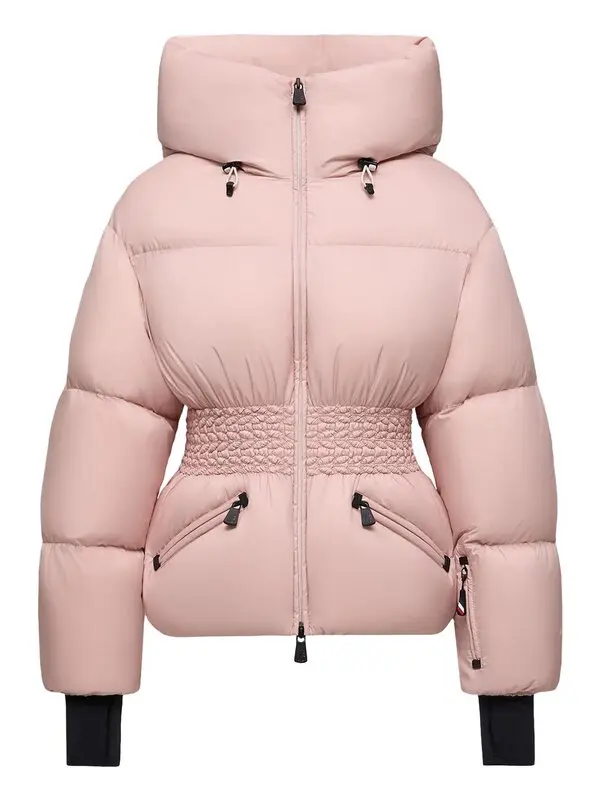 Moncler Wollemi Hooded Insulated Ski Jacket - Pink