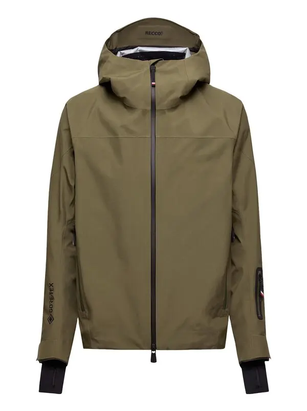 Moncler Hinterburgs Hooded Gore-tex Ski Jacket - Green