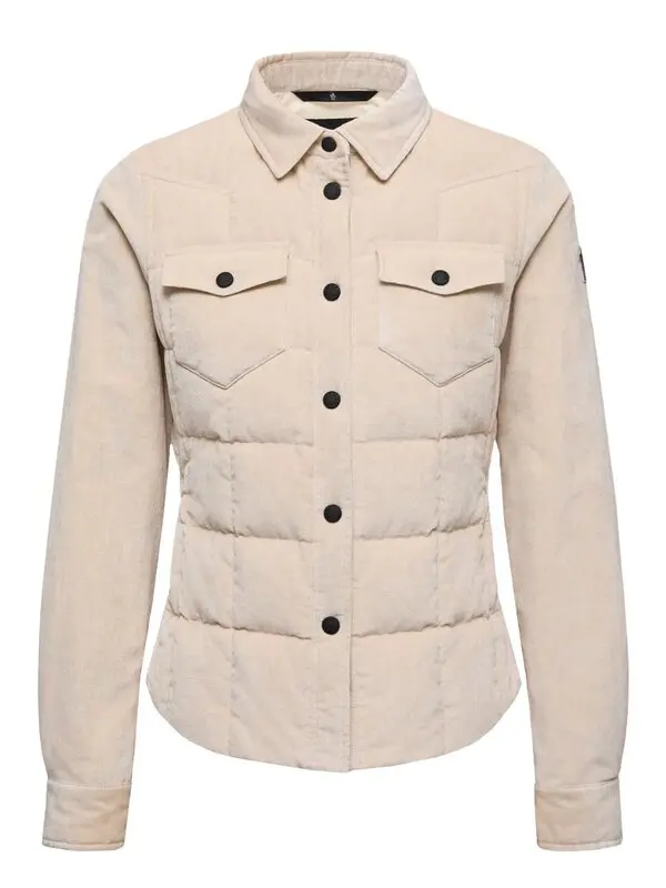 Moncler Nangy Down Shacket - White