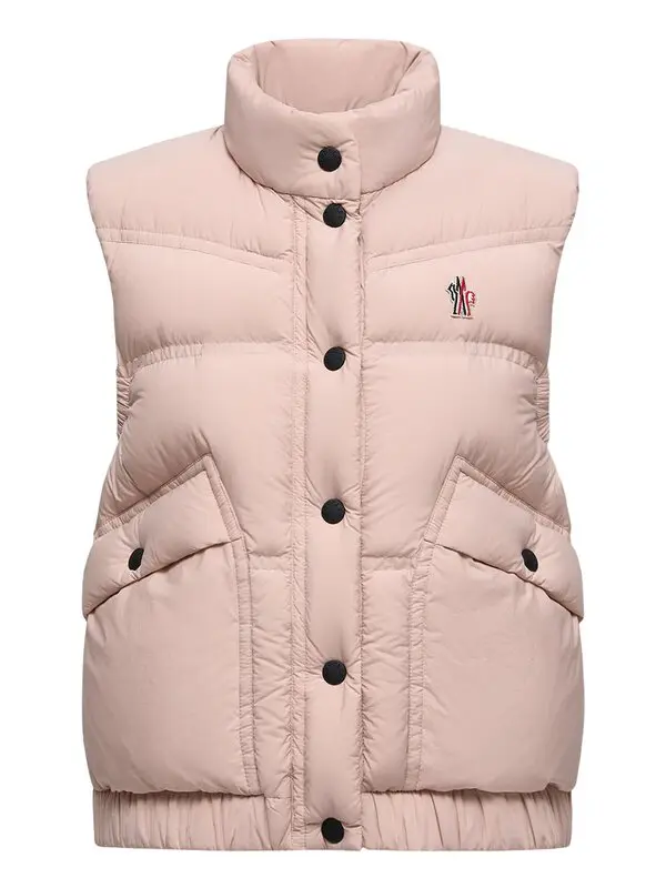 Moncler Baise Down Vest - Pink