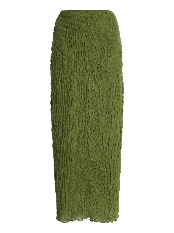 TG BOTANICAL Wendy Maxi Skirt - Green
