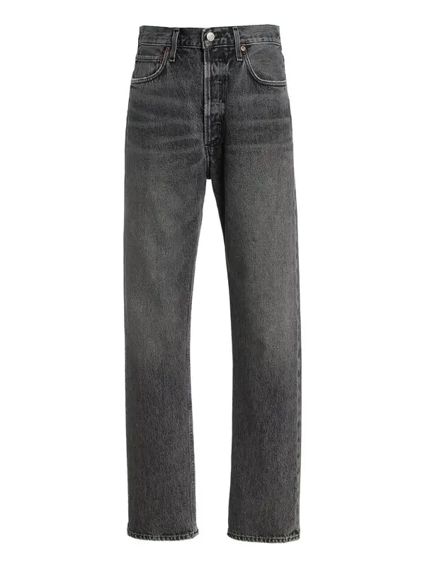 AGOLDE 90's Pinch Waist Long Jeans - Dark Wash