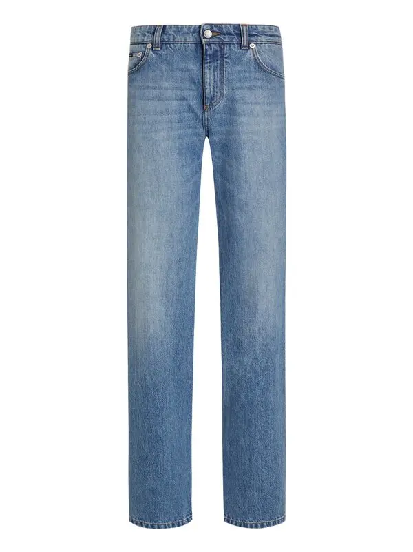 Dolce & Gabbana 5-pocket Denim Trousers - Multicolor