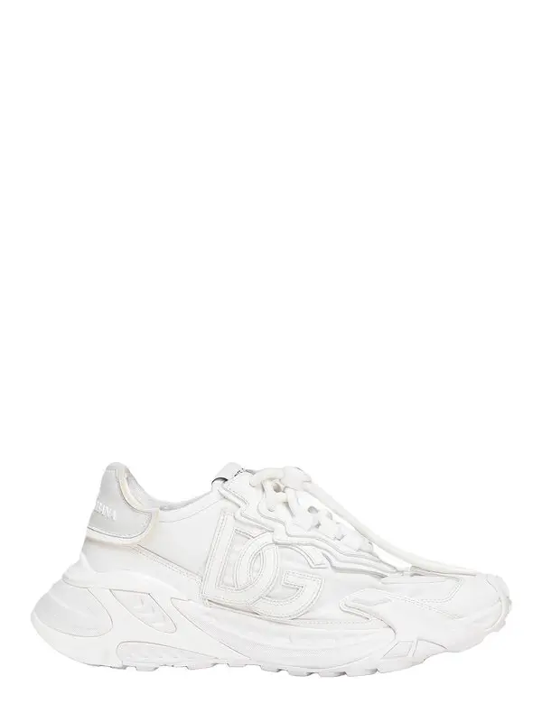 Dolce & Gabbana Day Faster Viscose Sneakers - White