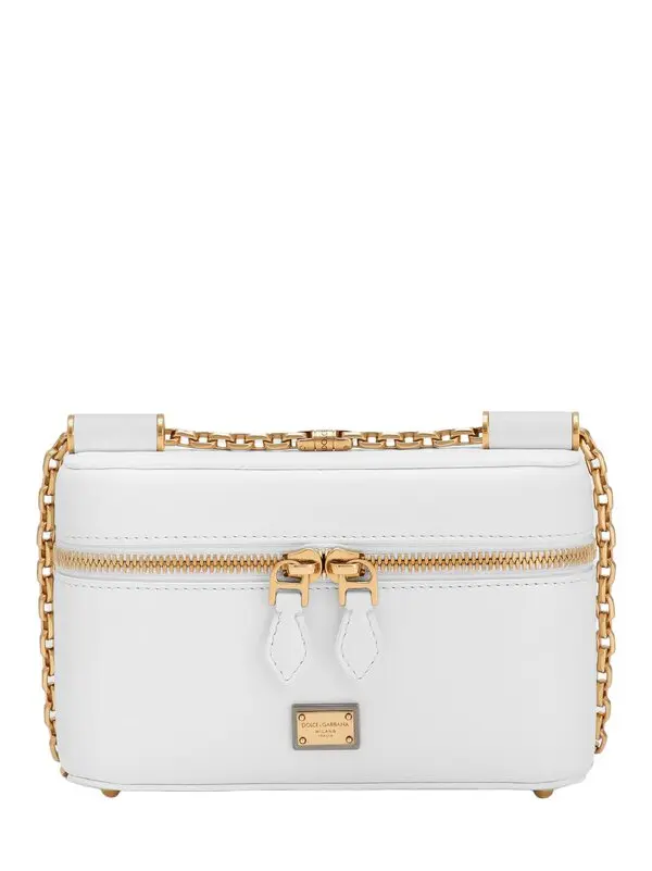 Dolce & Gabbana Sicily Crossbody Bag - White