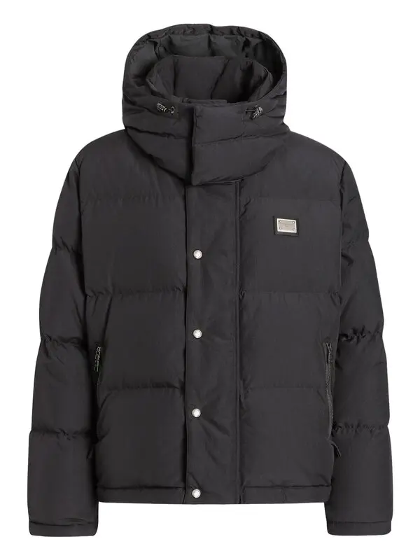 Dolce & Gabbana Padded And Quilted Jacket - Grey