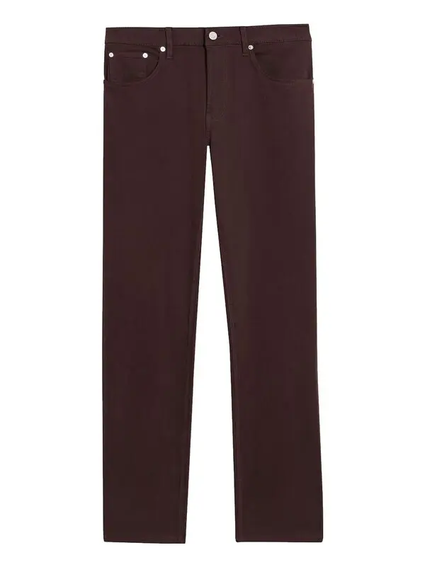 FRAME Modern Straight Denim Jeans - Chocolate