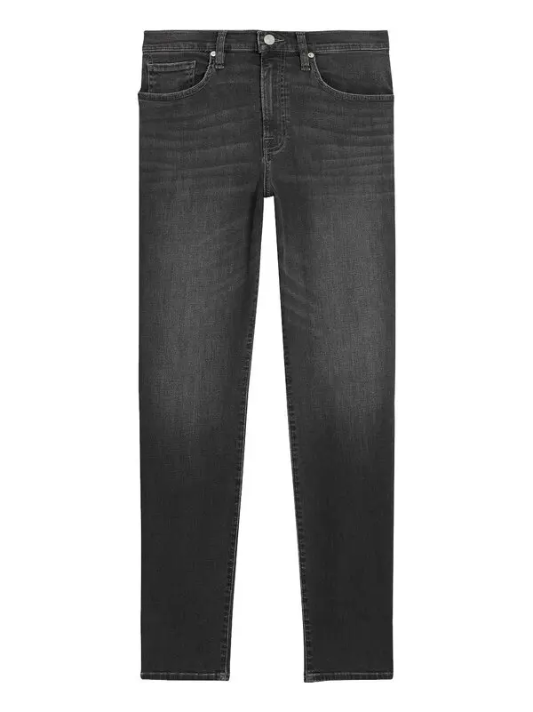 FRAME L'homme Athletic Denim Jeans - Charcoal