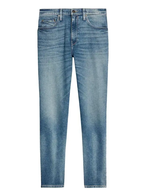 Paige Wilcox Tapered Denim Jeans - Mid Denim