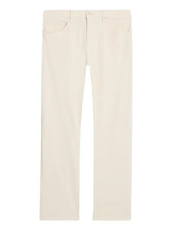 FRAME Modern Straight Denim Jeans - Cream