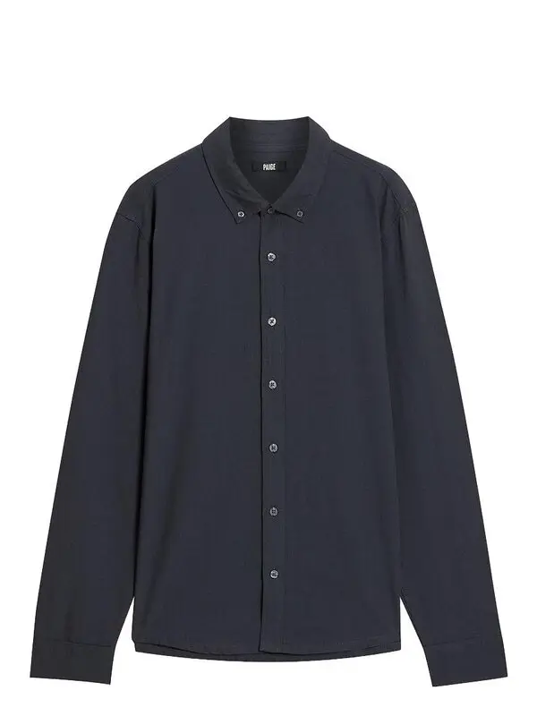 Paige Pittman Cotton Shirt - Navy