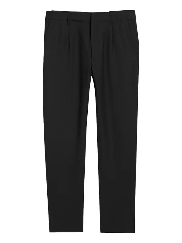 Rag & Bone Wool-blend Twill Shift Pants - Black