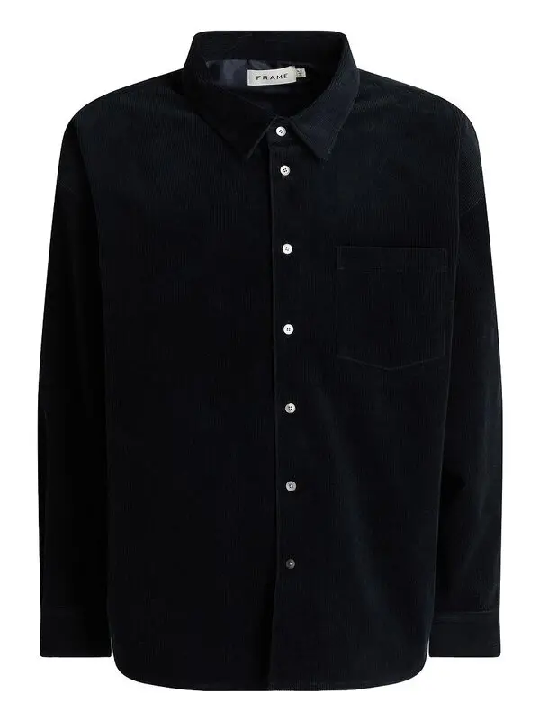 FRAME Corduroy Overshirt - Midnight Blue